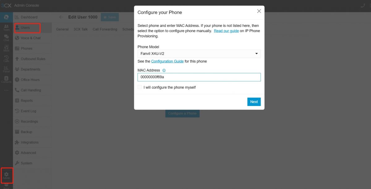 How to configure Fanvil phone in 3CX V20 | VoIP Expert