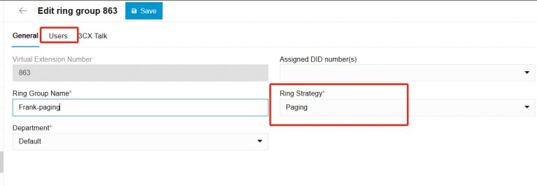 3CX Paging with Fanvil multicast